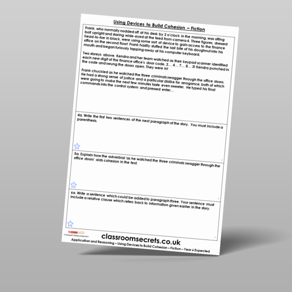 Year 6 Using Devices To Build Cohesion Application And Reasoning ...