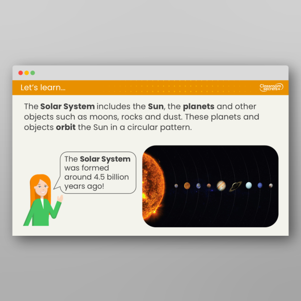 Year 5 What Are Planets Lesson Resource | Classroom Secrets