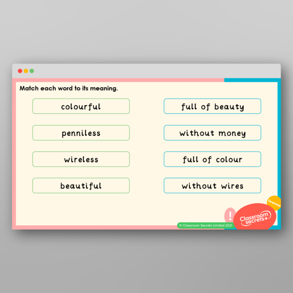 Year 2 Adding Ful And Less Teaching Ppt Resource | Classroom Secrets