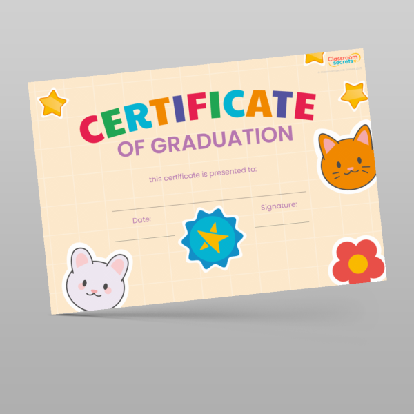 Editable Graduation Certificates Resource | Classroom Secrets