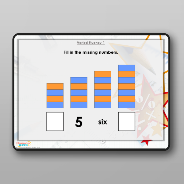 Year 1 Count On From Any Number Modelling Ppt Resource | Classroom Secrets