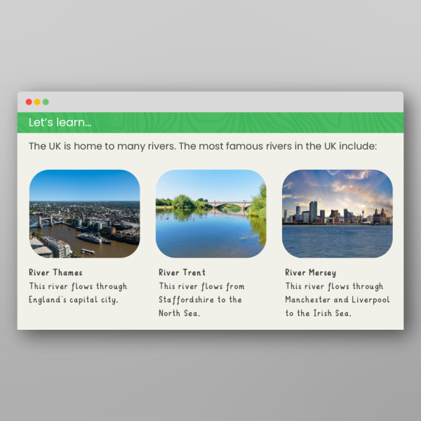 KS1 Rivers In The Uk Geography Ppt Resource | Classroom Secrets