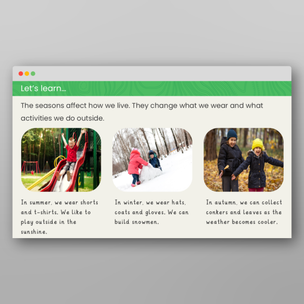 KS1 Seasons Of The U K Geography Ppt Resource | Classroom Secrets