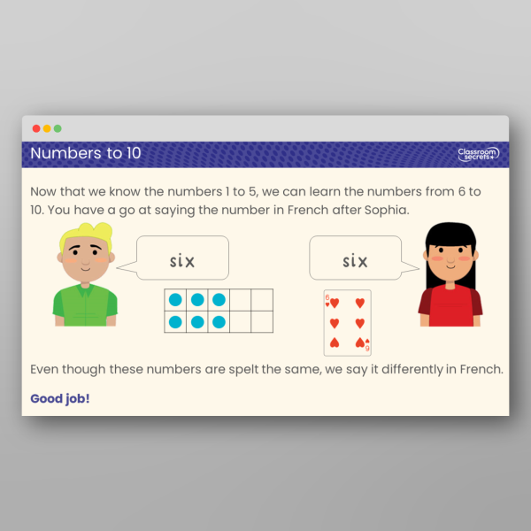 Year 2 Numbers To 10 Teaching Ppt Resource | Classroom Secrets