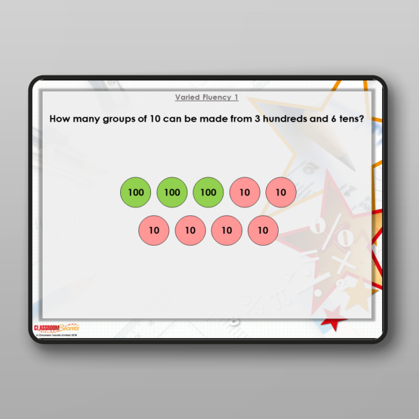 Year 4 Divide By 10 Modelling Powerpoint Resource | Classroom Secrets