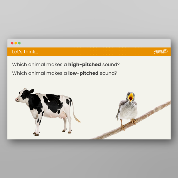 Year 4 What Is Pitch Lesson Resource | Classroom Secrets