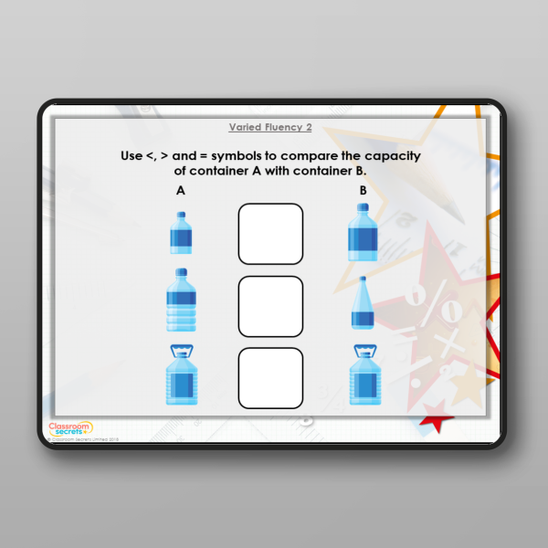 Year 2 Compare Volume And Capacity Modelling Ppt Resource | Classroom ...