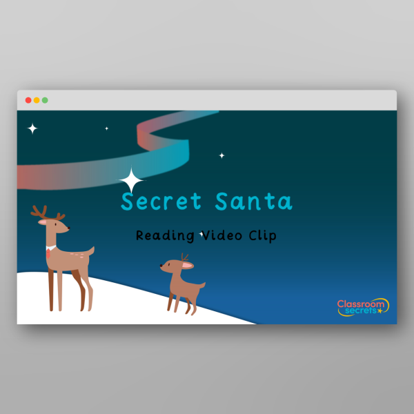 Year 1 Secret Santa Christmas Animated Poem Resource | Classroom Secrets