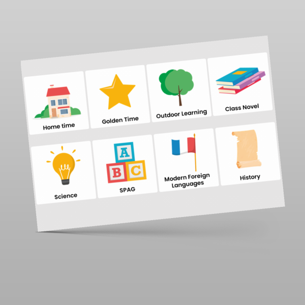 KS2 Visual Timetable Resource | Classroom Secrets