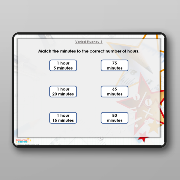 Year 2 Hours And Days Modelling Ppt Resource | Classroom Secrets