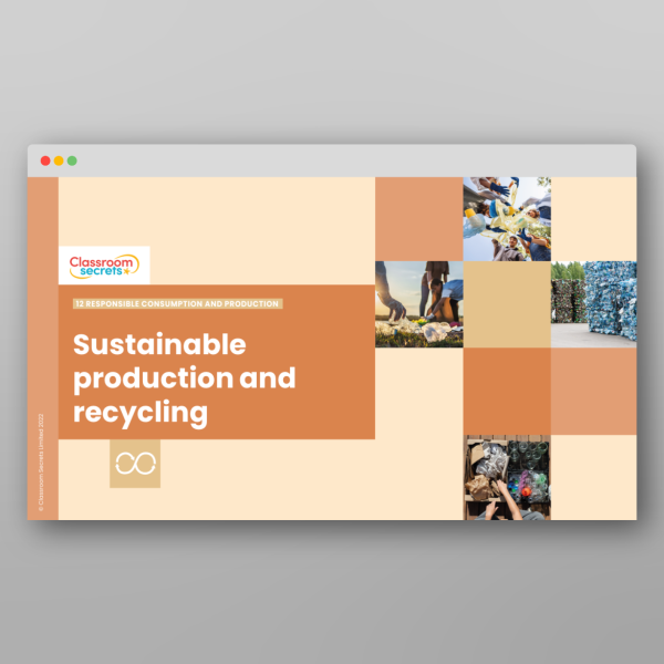 KS2 Recycling And Sustainable Production Sustainability Teaching Ppt ...
