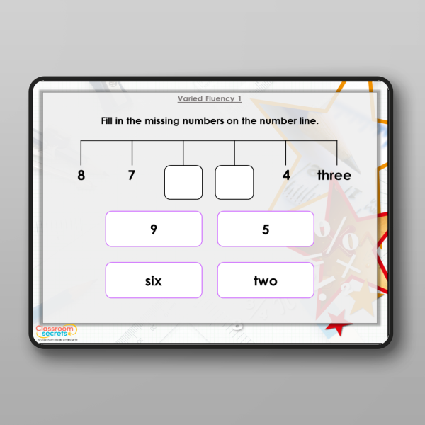 Year 1 Counting Backwards Within 10 Modelling Ppt 2 Resource | Classroom Secrets