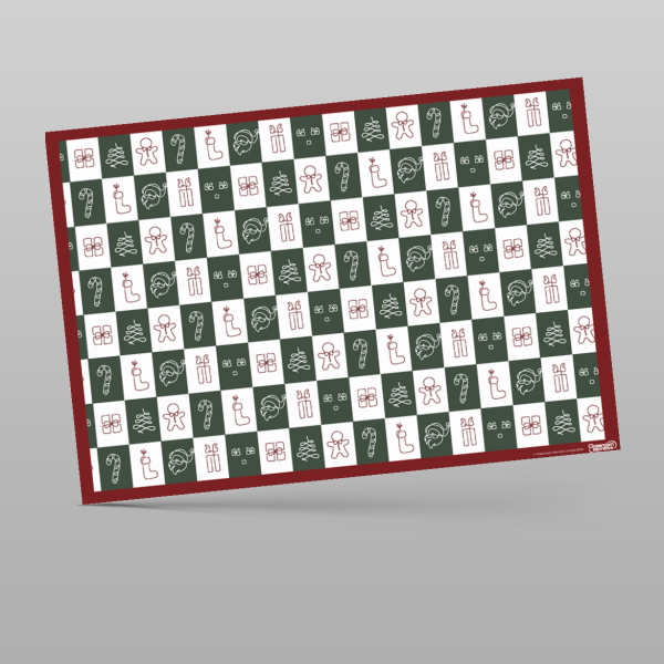 Christmas Stamps Placemat Resource | Classroom Secrets