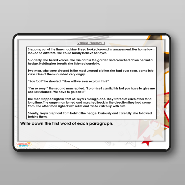 Year 3 What Is A Paragraph Modelling Ppt Resource | Classroom Secrets