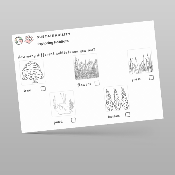 Eyfs Exploring Habitats Activity Resource | Classroom Secrets