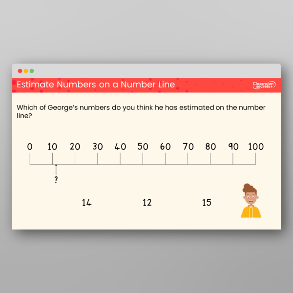 Year 2 Estimate Numbers On A Number Line Teaching Ppt Resource ...