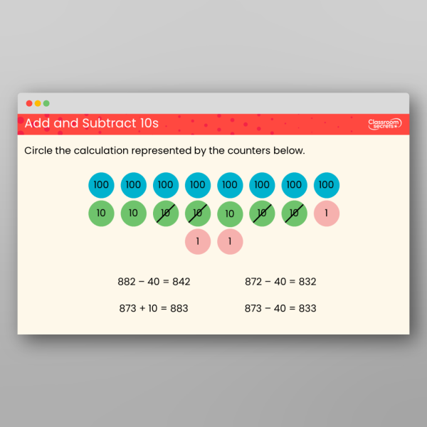 Year 3 Add And Subtract 10s Teaching Ppt Resource | Classroom Secrets Year 3 Add And Subtract 10s Teaching Ppt Resource | Classroom Secrets