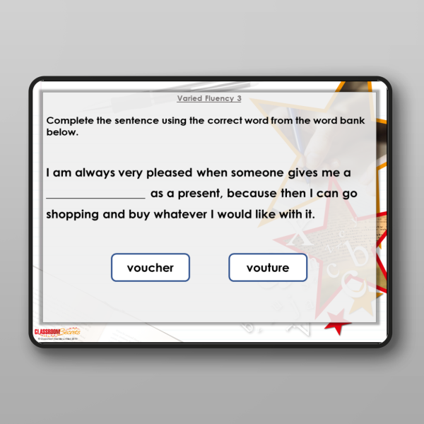 Year 4 Words Ending In Sure Ture And Cher Modelling Ppt Resource ...