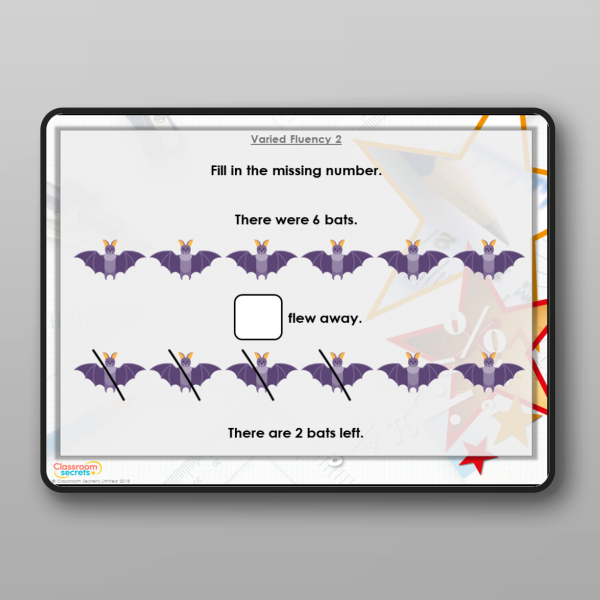 Year 1 Subtraction Take Away Crossing Out How Many Left Modelling Ppt ...