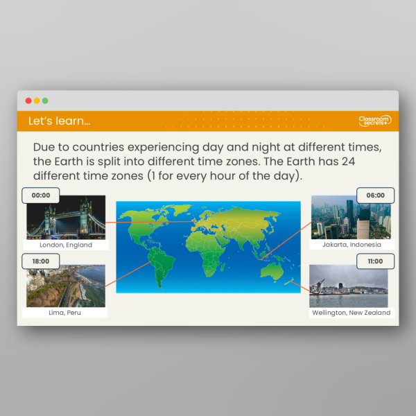 Year 5 Why Do We Have Day And Night Lesson Resource | Classroom Secrets