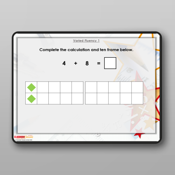 Year 1 Add By Making 10 Modelling Ppt Resource | Classroom Secrets