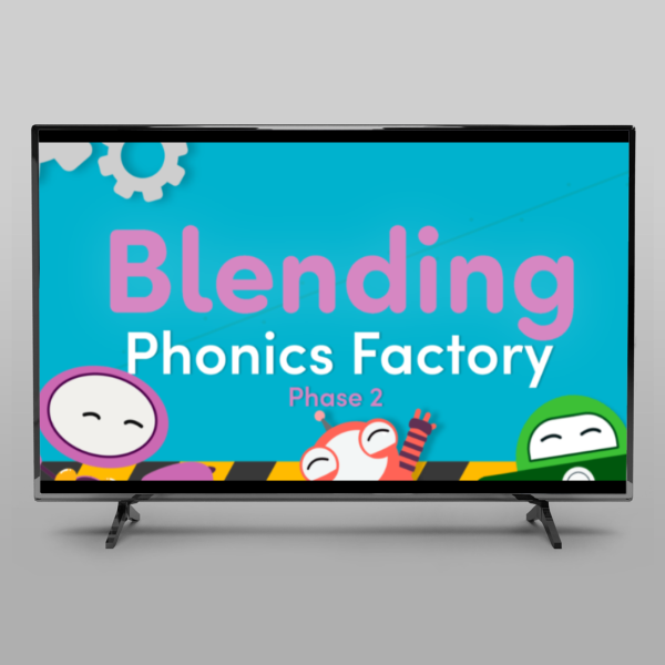 Phonics Factory Phase 2 Set 2 Blending Video Resource | Classroom Secrets
