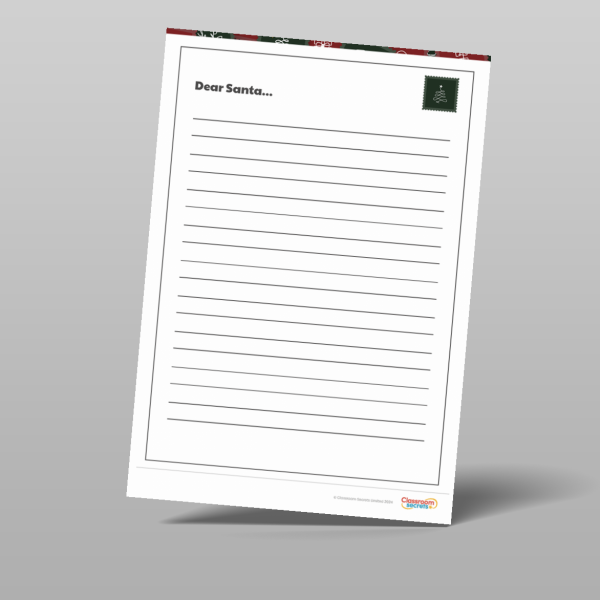 Christmas Write A Letter To Santa Resource | Classroom Secrets