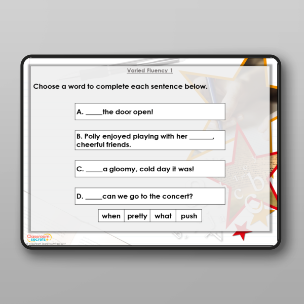 Year 2 Consolidation Of Sentence Types 2 Modelling Ppt Resource ...