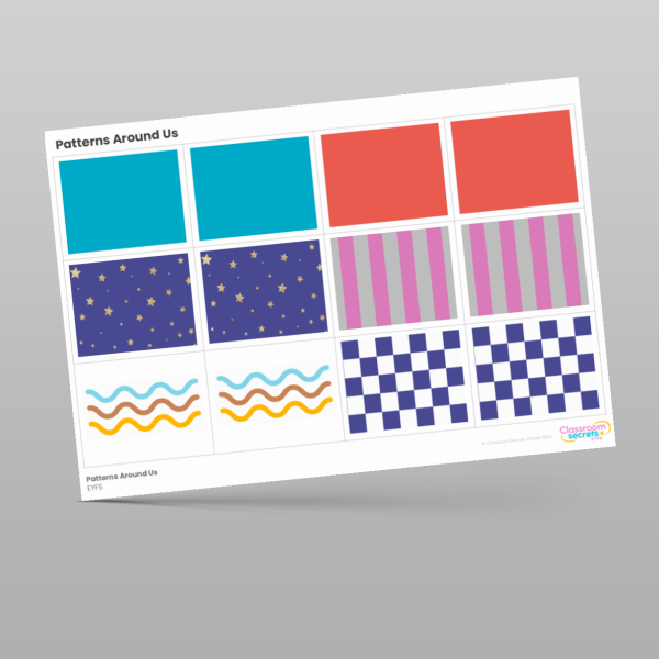 Eyfs Patterns Around Us Activity Resource | Classroom Secrets