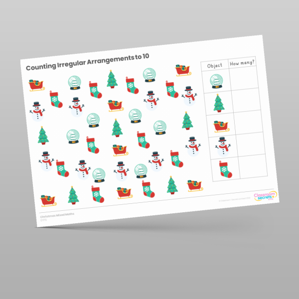 Eyfs Christmas Mixed Maths Resource | Classroom Secrets