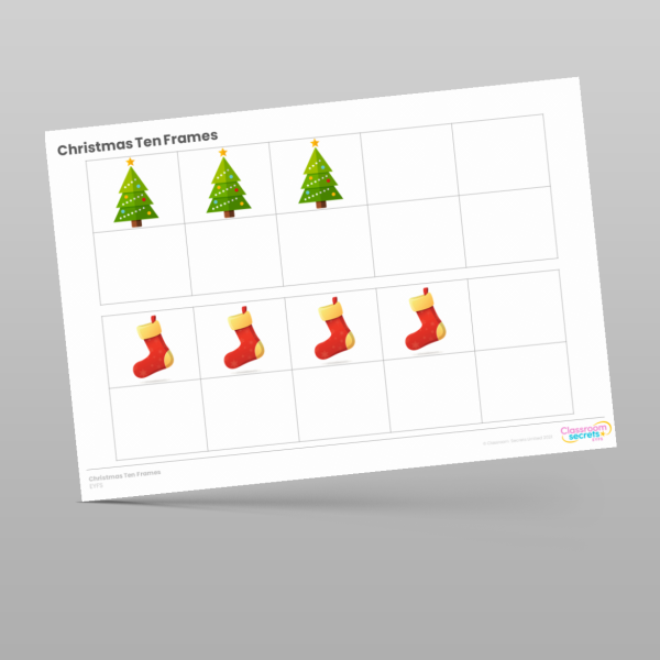 Eyfs Christmas Ten Frames Resource | Classroom Secrets