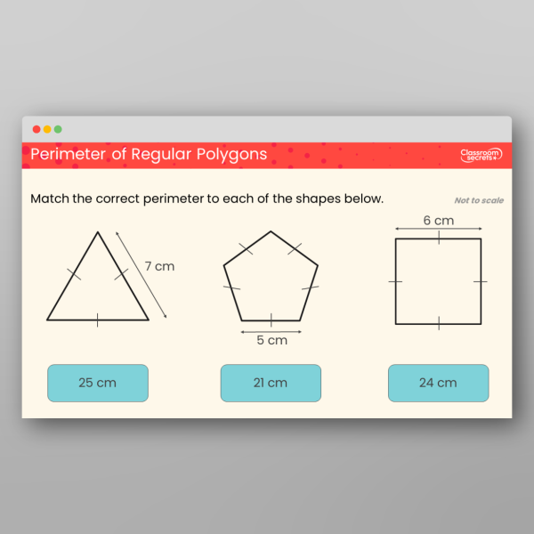 Year 4 Perimeter Of Regular Polygons Teaching Ppt Resource | Classroom ...