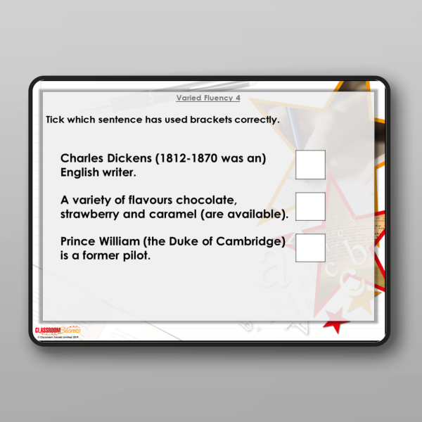 Year 6 Consolidating Parenthesis And Hyphens Modelling Ppt Resource ...