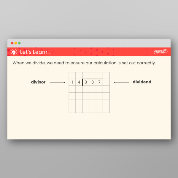 Year 6 Long Division With Remainders Teaching Ppt Resource | Classroom ...