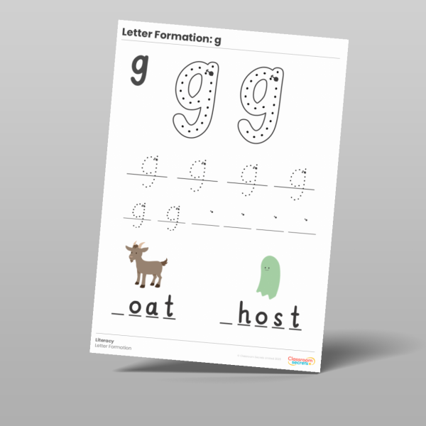 Eyfs Phase 2 Set 3 Letter Formation Worksheets Resource | Classroom Secrets