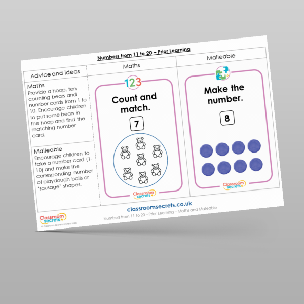 Year 1 Numbers From 11 To 20 Prior Learning Resource | Classroom Secrets
