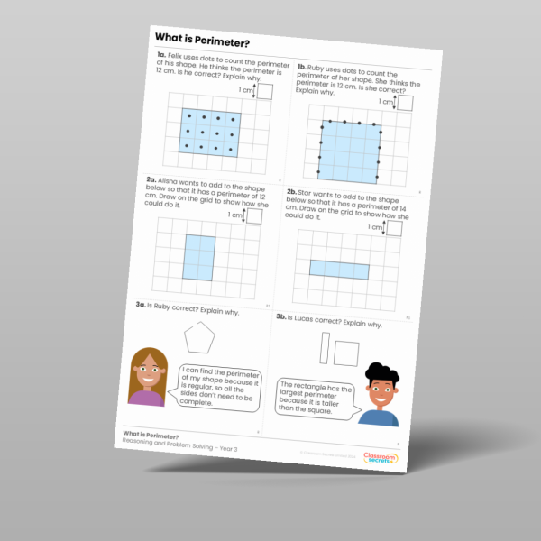 Year 3 What Is Perimeter Reasoning And Problem Solving Resource ...