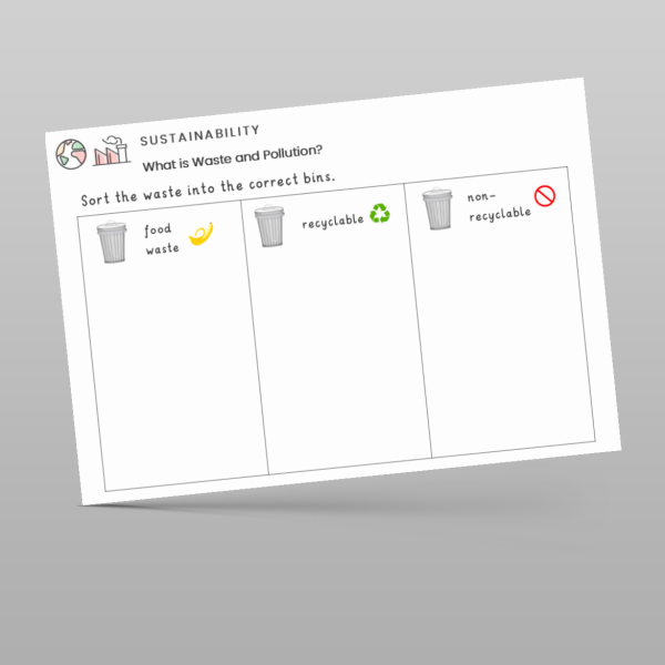 Eyfs Waste Sorting Activity Resource | Classroom Secrets