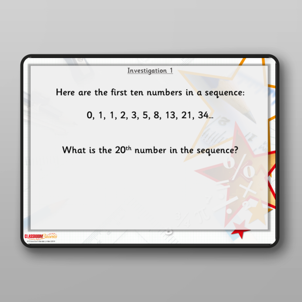 Year 6 Number Patterns Investigation Resource | Classroom Secrets