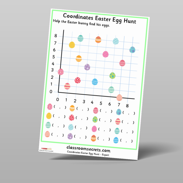 KS1 And Ks2 Easter Egg Hunt Coordinates Resource | Classroom Secrets
