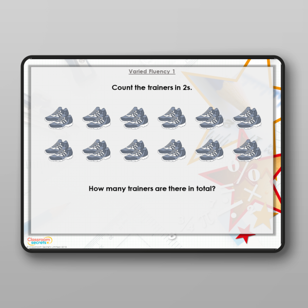 Year 1 Count In 2s Modelling Ppt Resource | Classroom Secrets