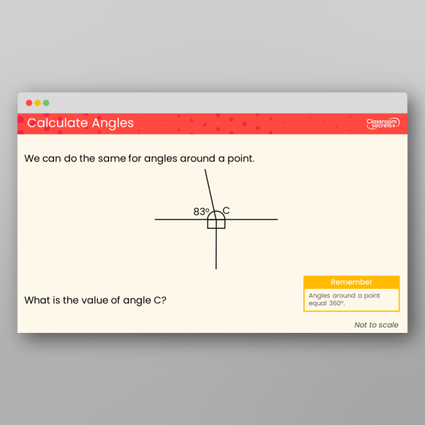 Year 6 Calculate Angles Teaching Ppt Resource | Classroom Secrets