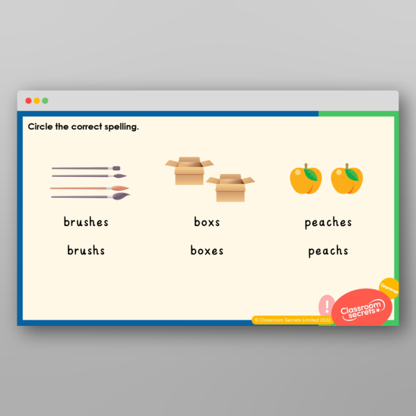 Year 1 Adding Es Teaching Ppt Resource | Classroom Secrets