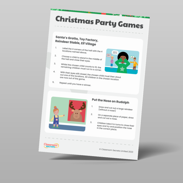 Christmas Party Games Resource | Classroom Secrets