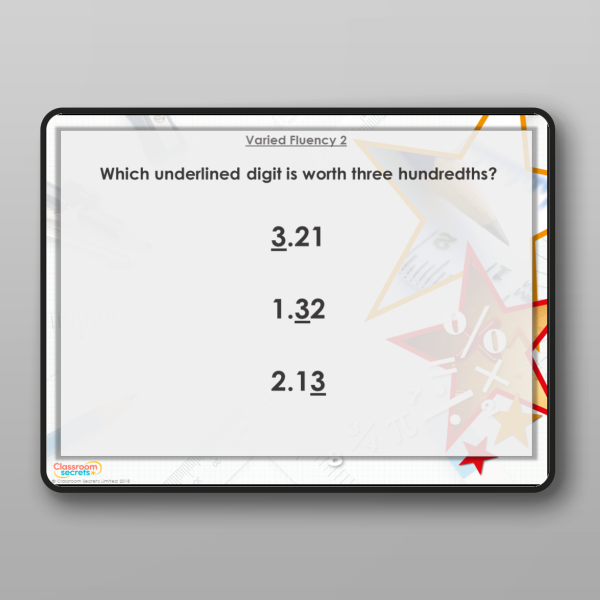 Year 4 Write Decimals Modelling Ppt Resource | Classroom Secrets