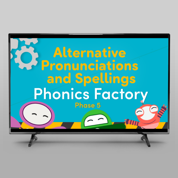 Phonics Factory Phase 5 Alternative Pronunciations And Spellings Video ...
