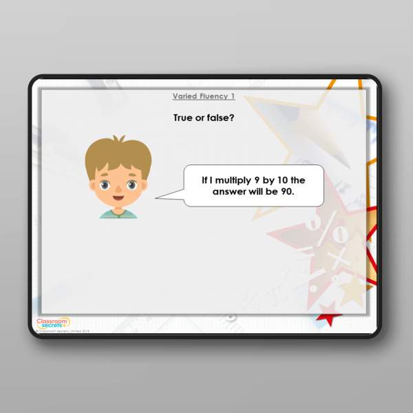 Year 2 The 10 Times Table Modelling Ppt Resource | Classroom Secrets