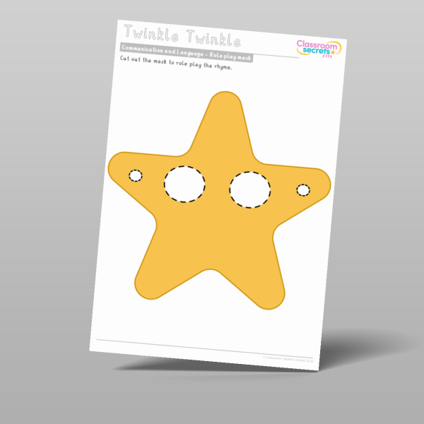 Eyfs Twinkle Twinkle Role Play Mask Resource | Classroom Secrets