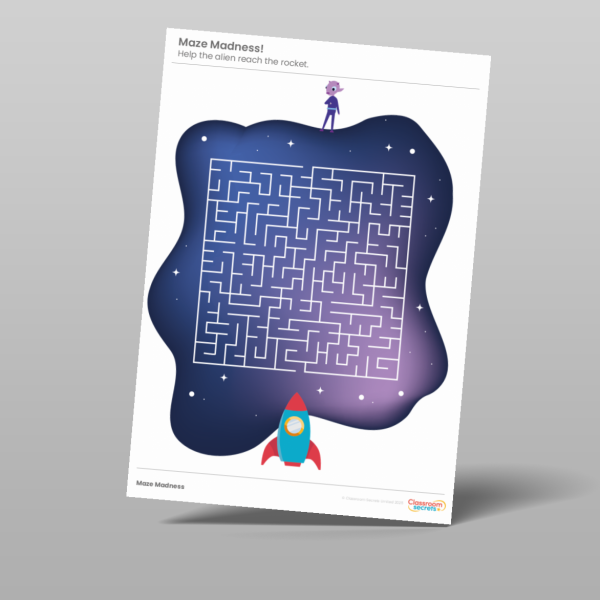 Maze Madness Activity Pack Resource | Classroom Secrets
