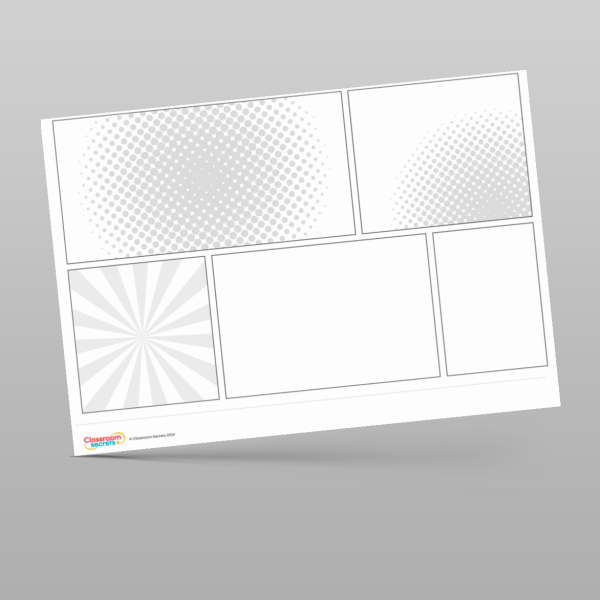 KS1 And Ks2 Comic Strip Template Resource | Classroom Secrets